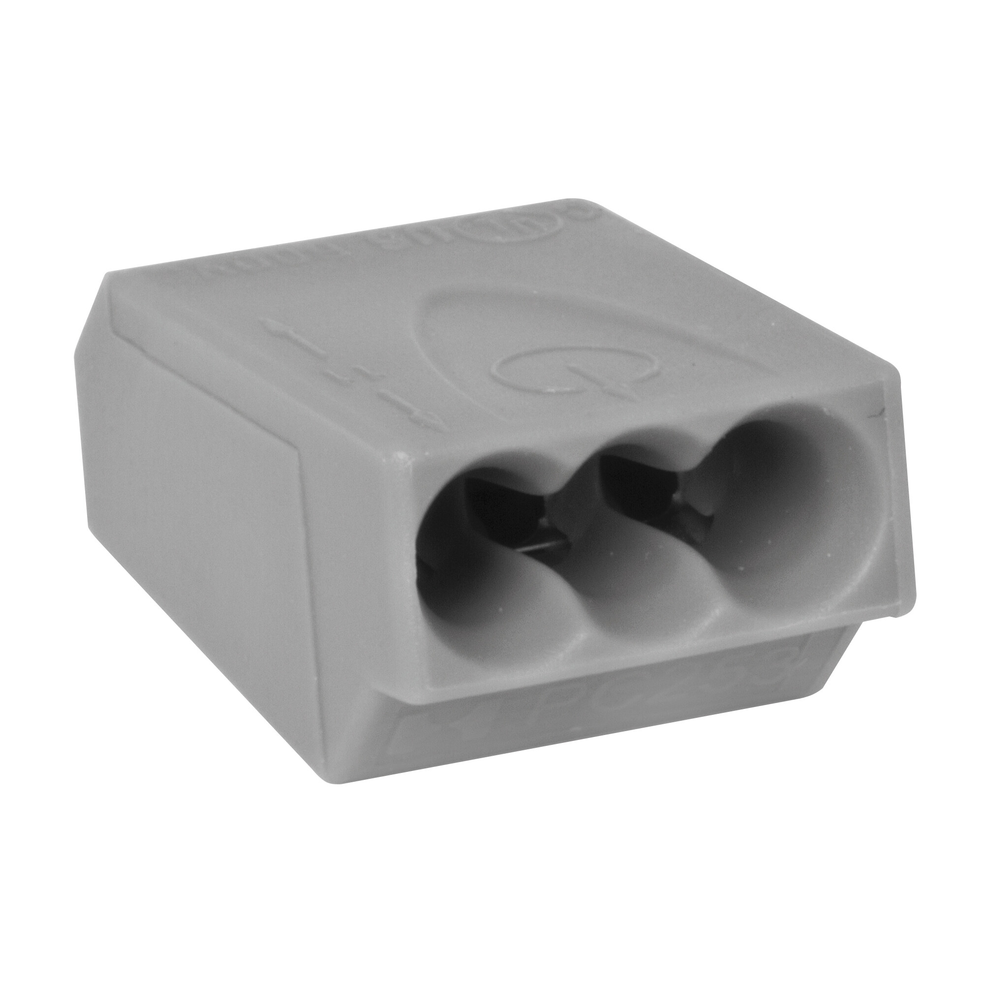 Steckklemme, 1 - 2,5 mm², grau - Steckklemmen Verdrahtungsmaterial ...