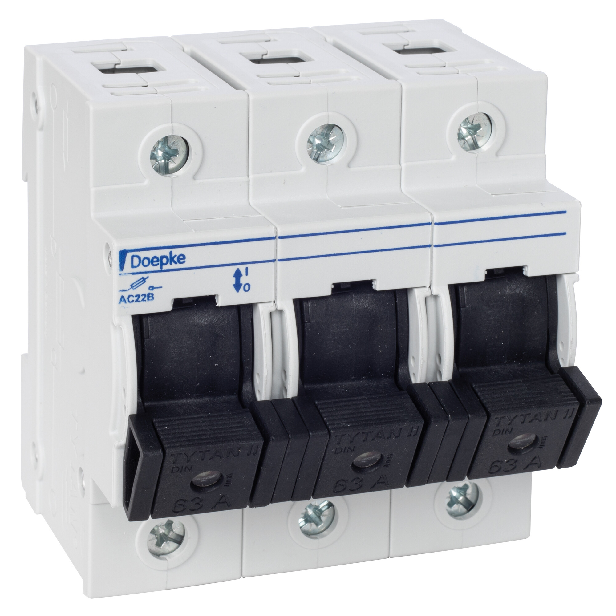 Sicherungslasttrennschalter für D01 & D02-Schmelzeinsätze, 2A bis 63A ...