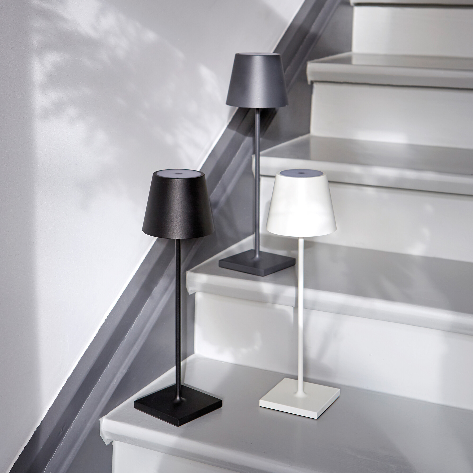 Akku-Tischleuchte, NUINDIE, LED/2,2W, rund - Tischleuchten ...