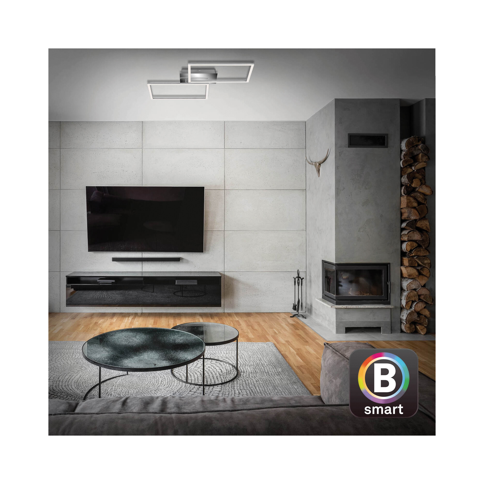 Deckenleuchte, B Smart, LED - Deckenleuchten Wohnraumleuchten Leuchten ...