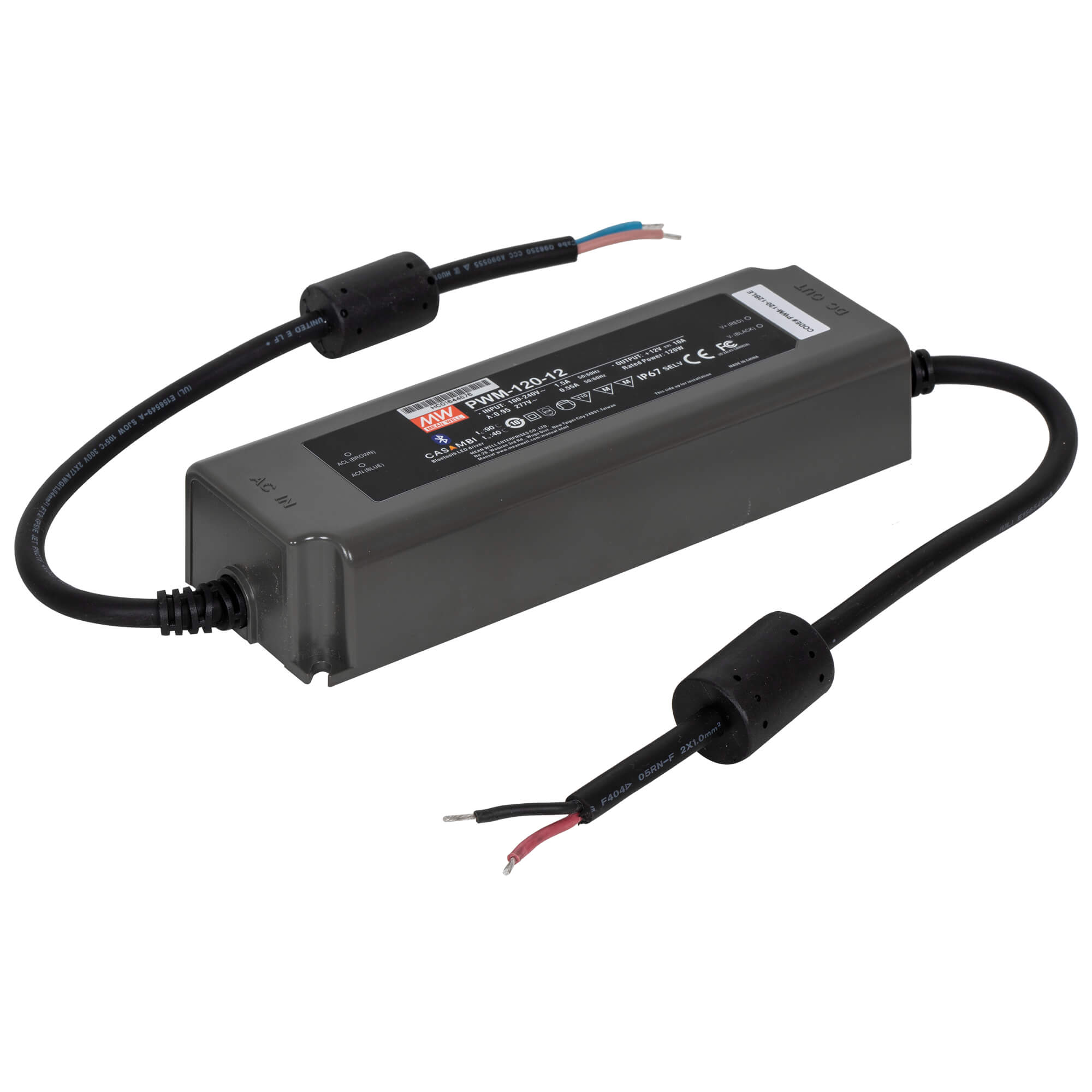 LED-Netzteil, 12V-DC/120W, PWM-dimmbar, Casambi - LED-Netzteile 12V LED-Netzteile ...