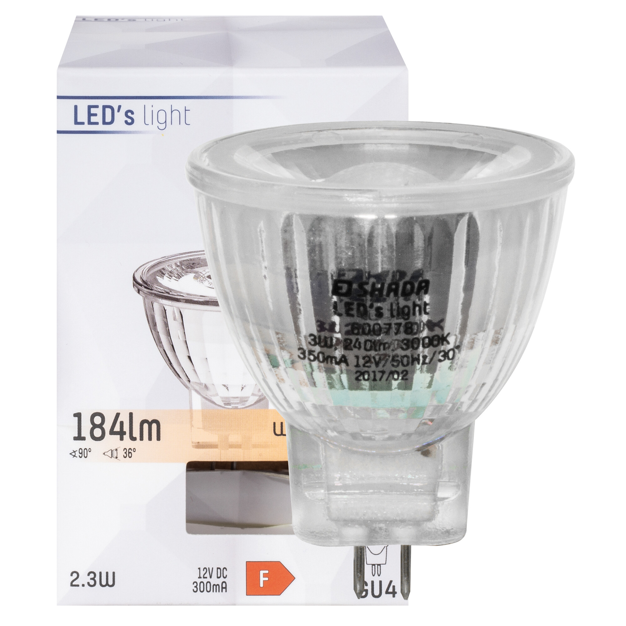 LED-Reflektorlampe, MR11, GU4/12V/2,3W (20W), 184 lm - LED ...