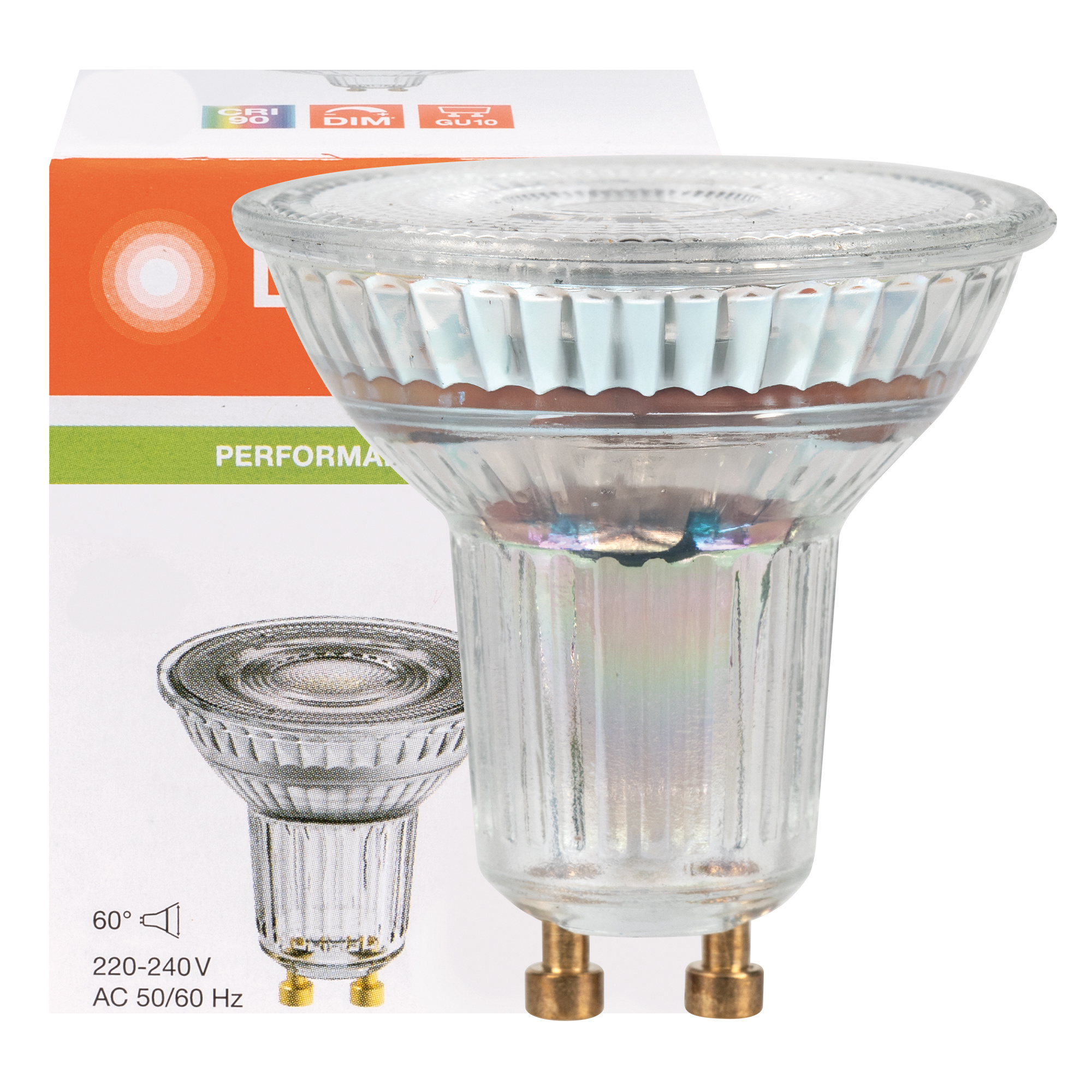LED-Reflektorlampe, PAR16, DIM Performance, GU10 - LED-Reflektorlampen ...