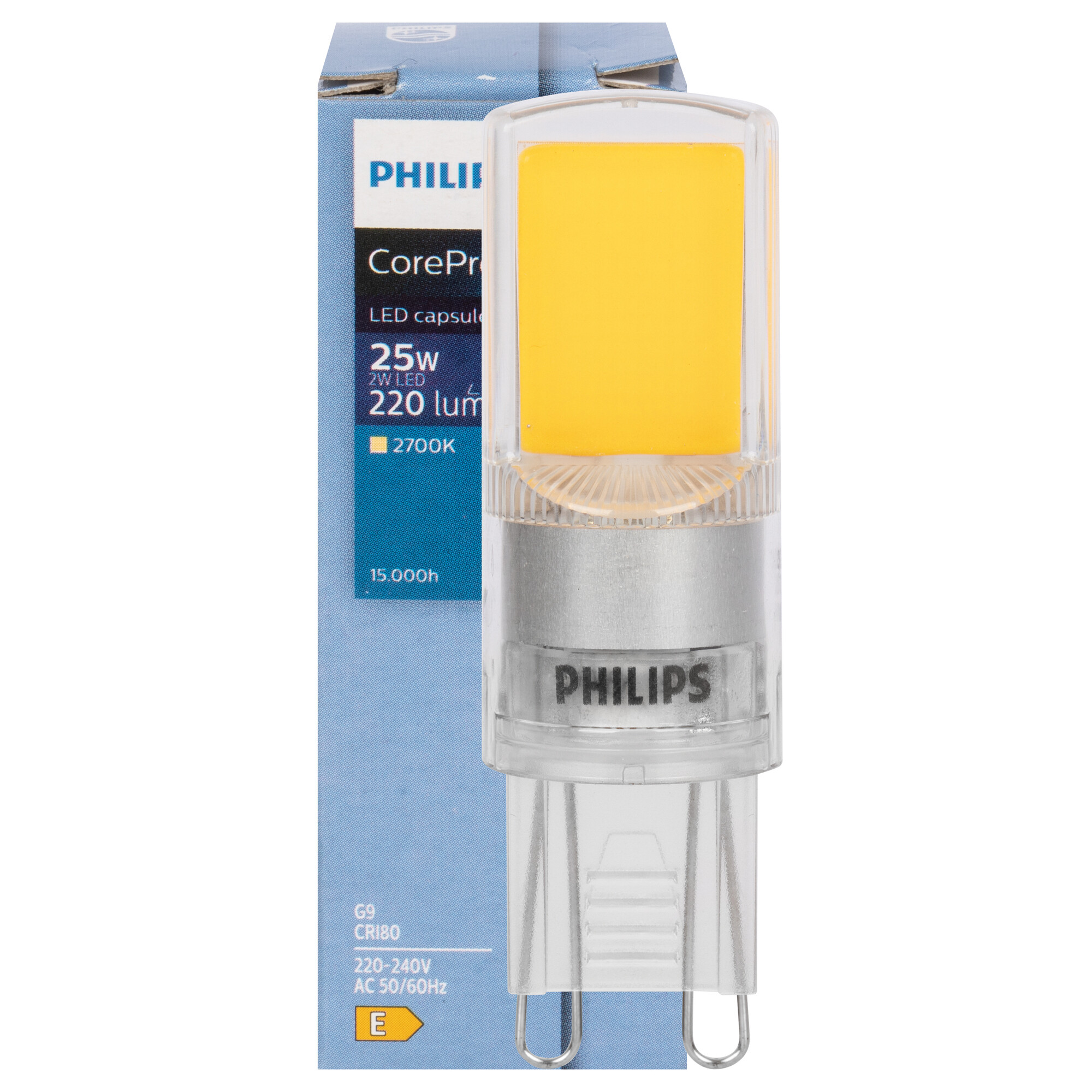 LED-Stiftsockellampe, klar, COREPRO, G9, 2700K - LED-Stiftlampen, G9 Stiftsockellampen ...