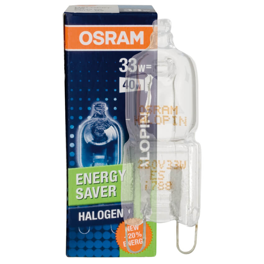 Halogenlampe, Stift, HALOPIN PRO, 230V/G9, klar - Halogen-Stiftlampen ...