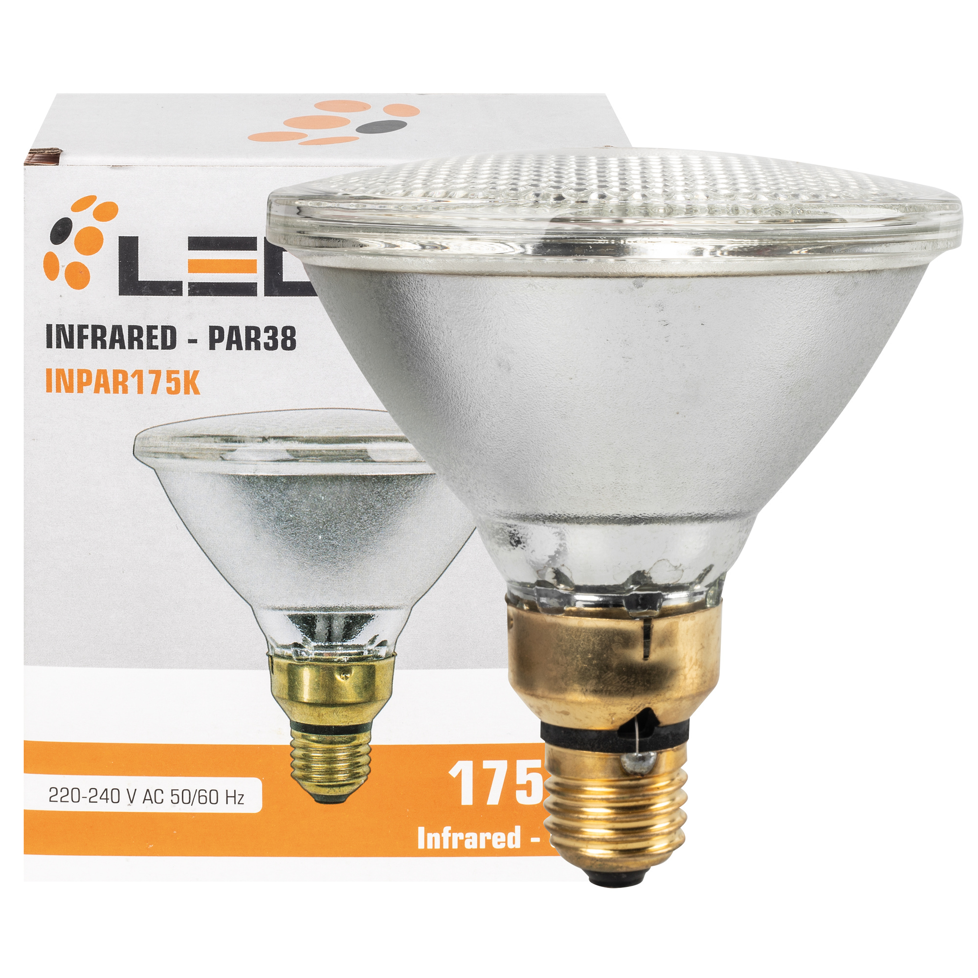 Infrarot-Reflektorlampe, PAR38, E27/175W - Konventionelle ...