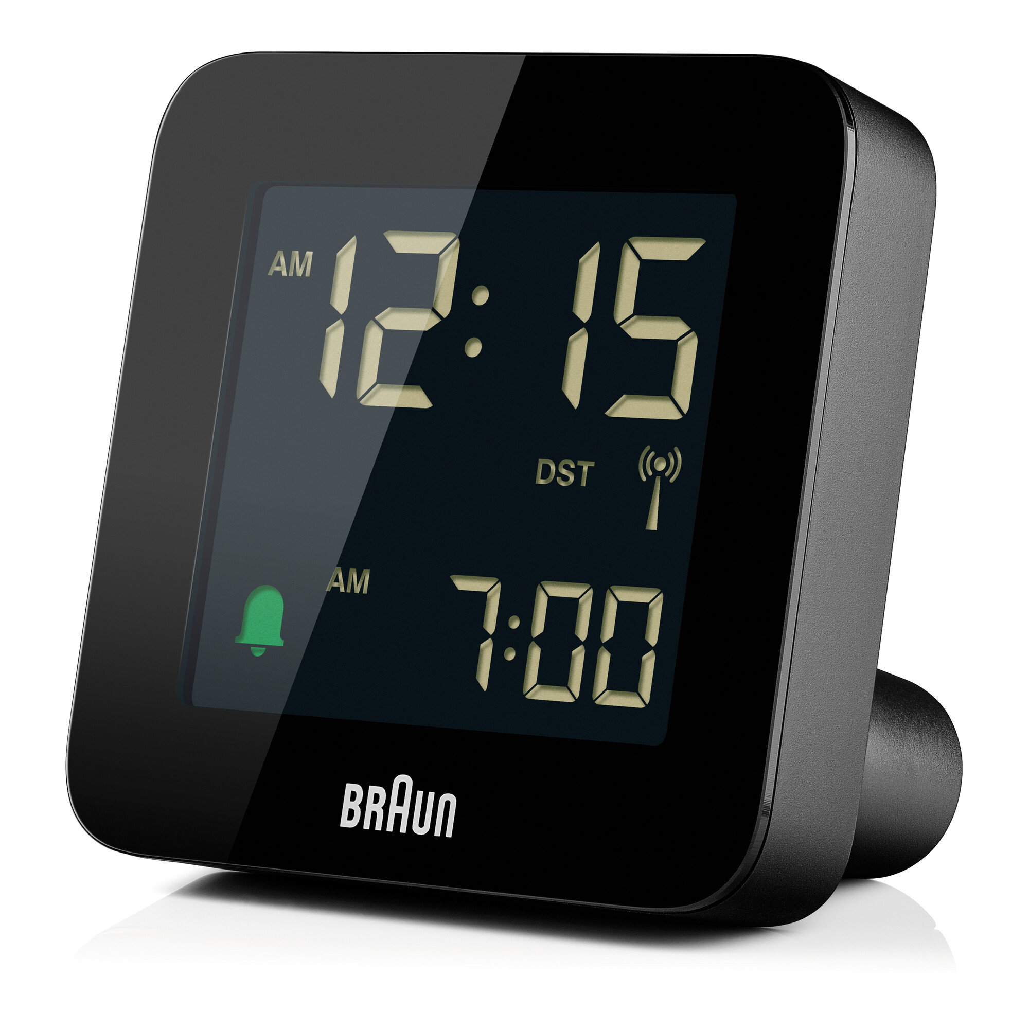 Wecker, BC09-DCF, mit Funkuhrwerk, schwarz - Wecker, digital Uhren ...