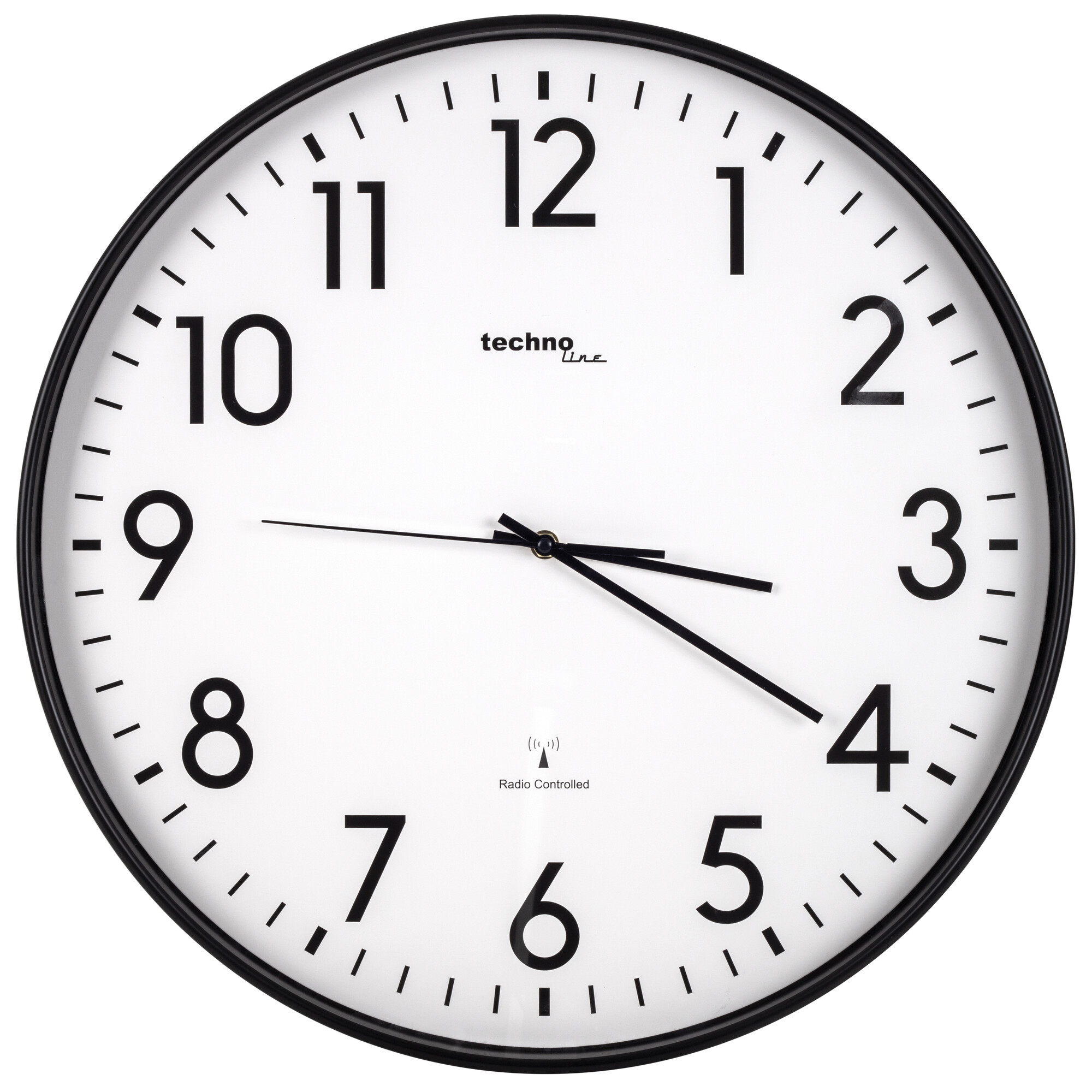 Wanduhr, WT 8998, mit Funkuhrwerk, Ø 505 - Wanduhren Uhren Elektro ...