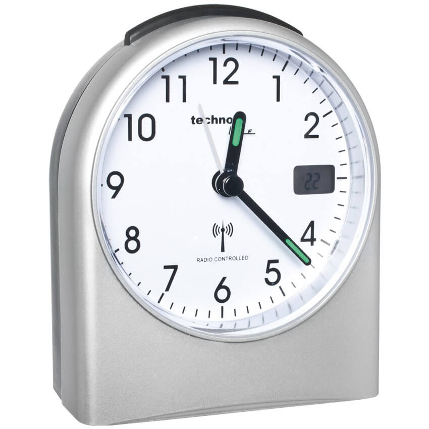 Wecker, WT 755, mit Funkuhrwerk - Wecker, analog Uhren Elektro ...