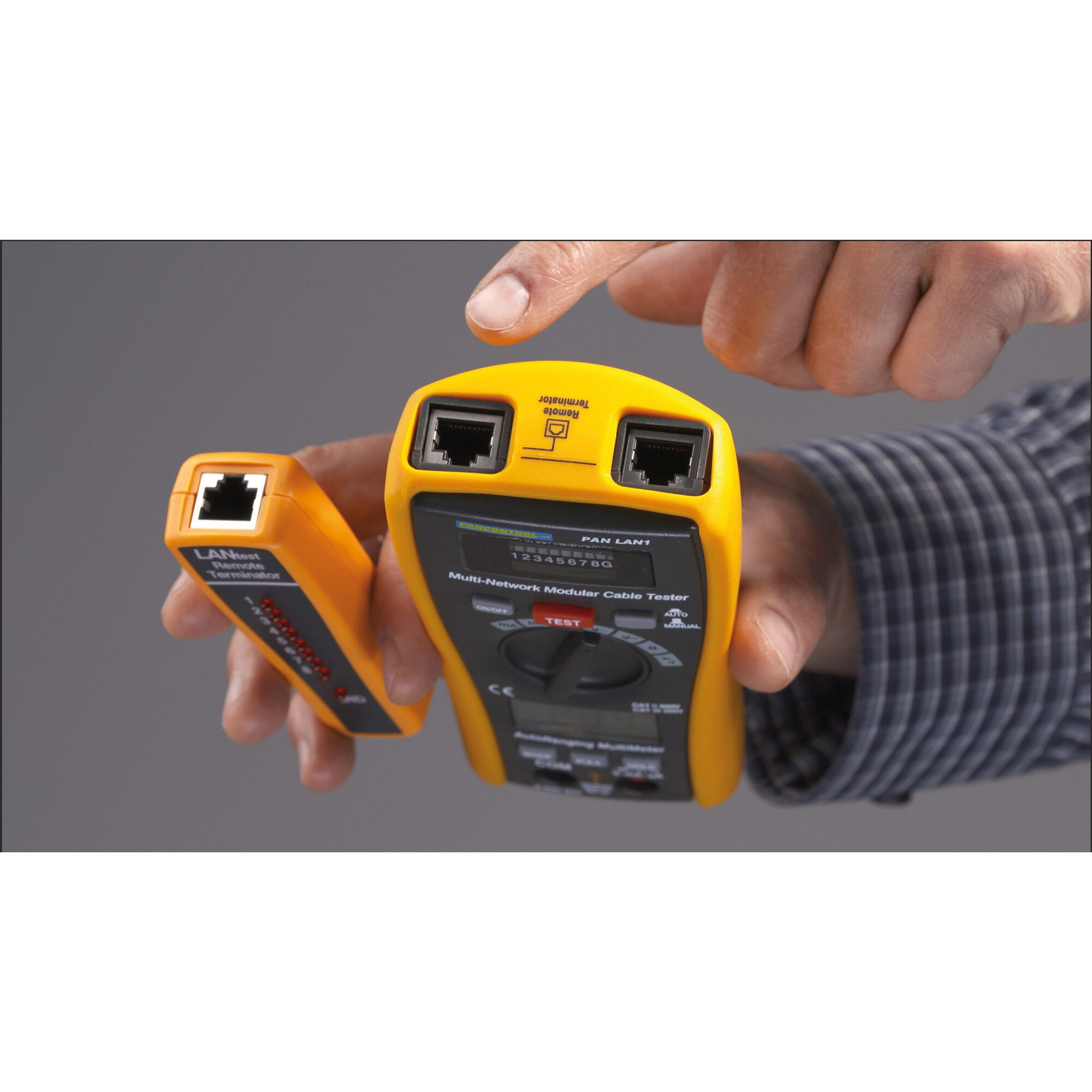 LAN-Tester und Multimeter, PAN LAN 1 - Messgeräte Prüf- & Messgeräte ...